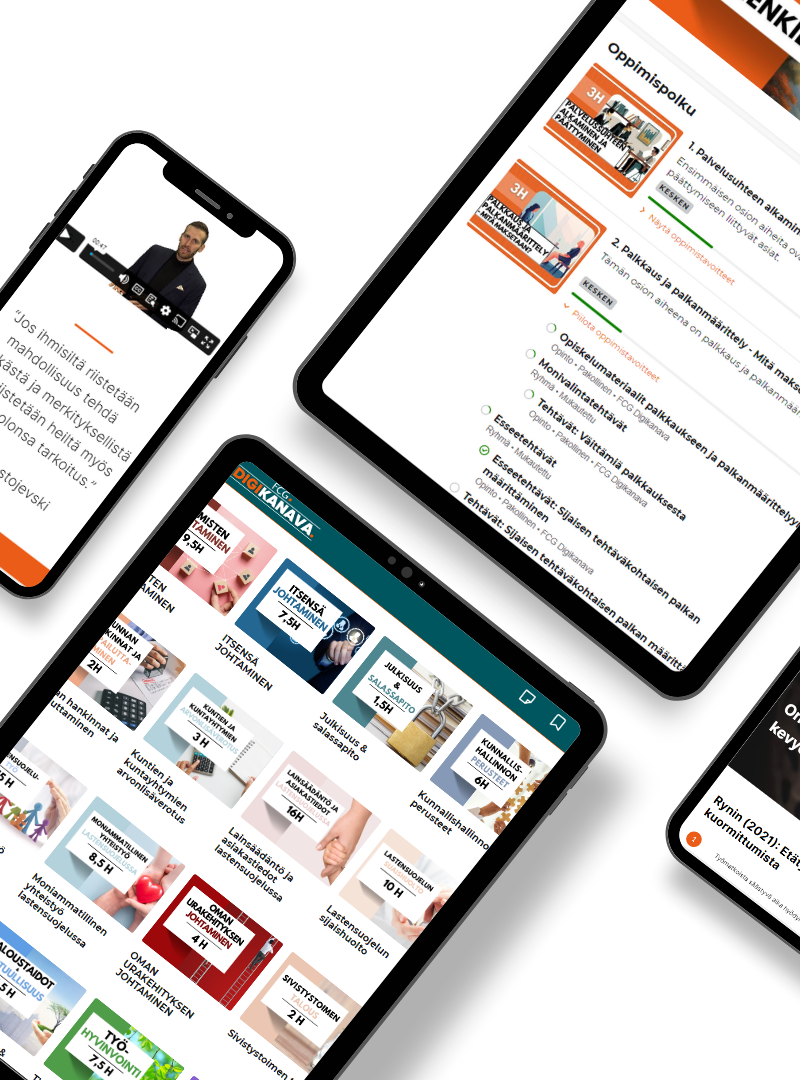 Verkkokurssit | FCG Koulutus- ja tapahtumapalvelut